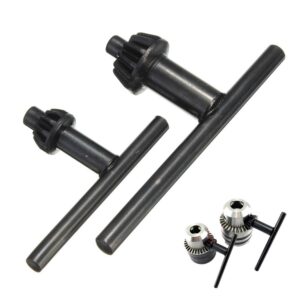 wideskall 2 pcs drill press replacement drill chuck keys set 3/8" & 1/2"