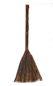 cinnamon scented broom home decor decoration, brown, 36 inches