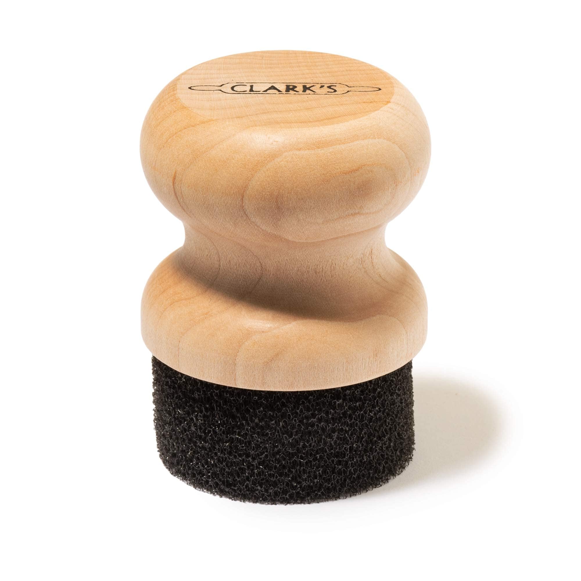 CLARK'S Food Grade Mineral Oil & Wax Applicator for Round Wood Cutting Board, Butcher Blocks, Bamboo, and Utensils – USA Maple Construction