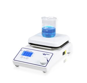 parco scientific p1007-hs digital hotplate magnetic stirrer w/ambient - 380°c temperature range, 6.0" x 6.0" ceramic coated plate, lcd display, and 2 magnetic stir bars