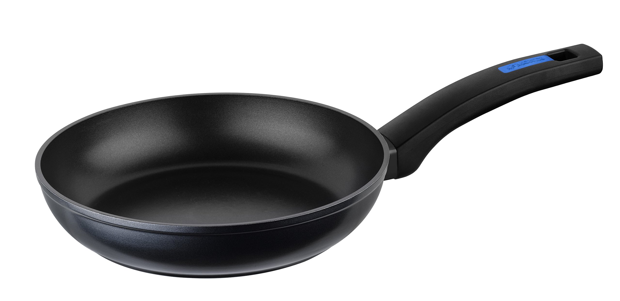 Monix Martin berasategui Forged Aluminium Frying Pans, Set of 3, Black, 26 cm, Pack of 3