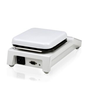 Parco Scientific P1007-HS Digital Hotplate Magnetic Stirrer w/Ambient - 380°C Temperature Range, 6.0" x 6.0" Ceramic Coated Plate, LCD Display, and 2 Magnetic Stir Bars