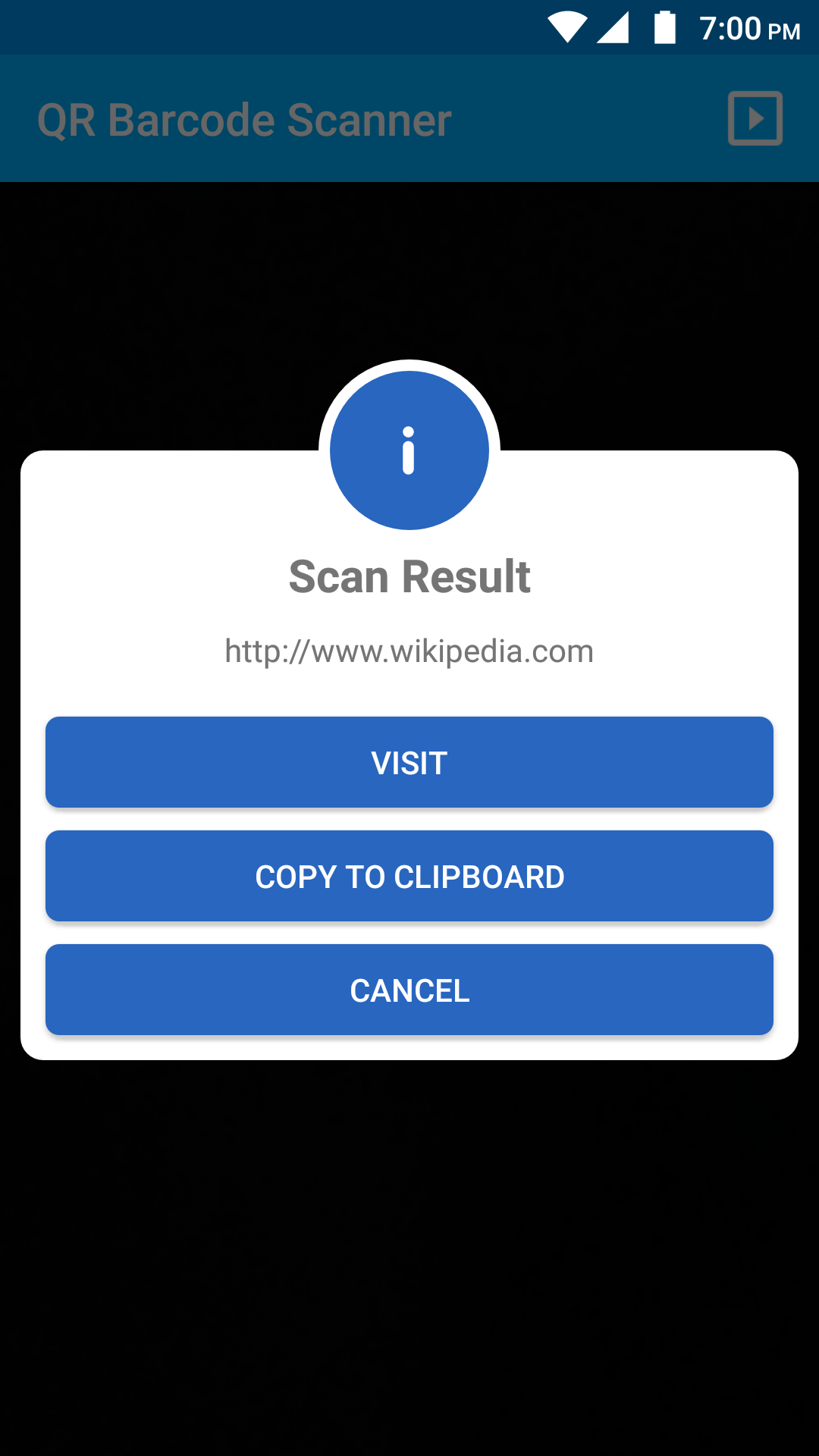 Qr Bar Code Scanner