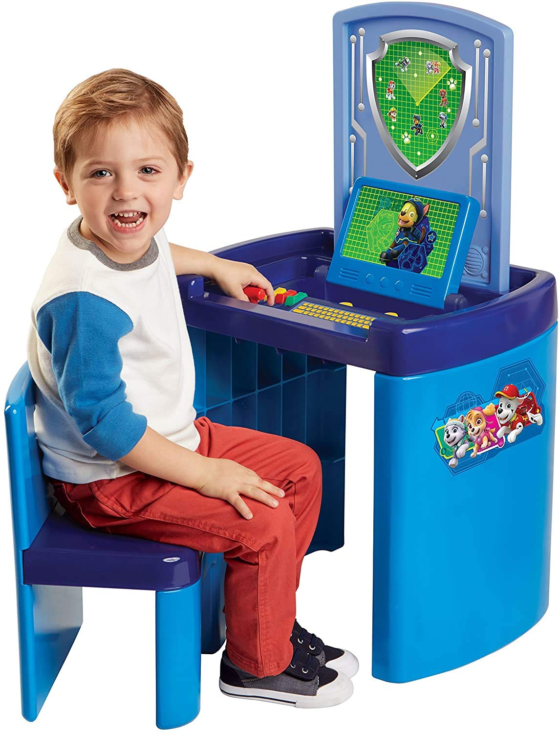 Paw Patrol Pop-Up Pretend Activity Table Set with One Chair