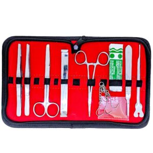 surgical online 11 pcs anatomy student dissection kit biology lab anatomy medical student dissecting dissection kit set with scalpel