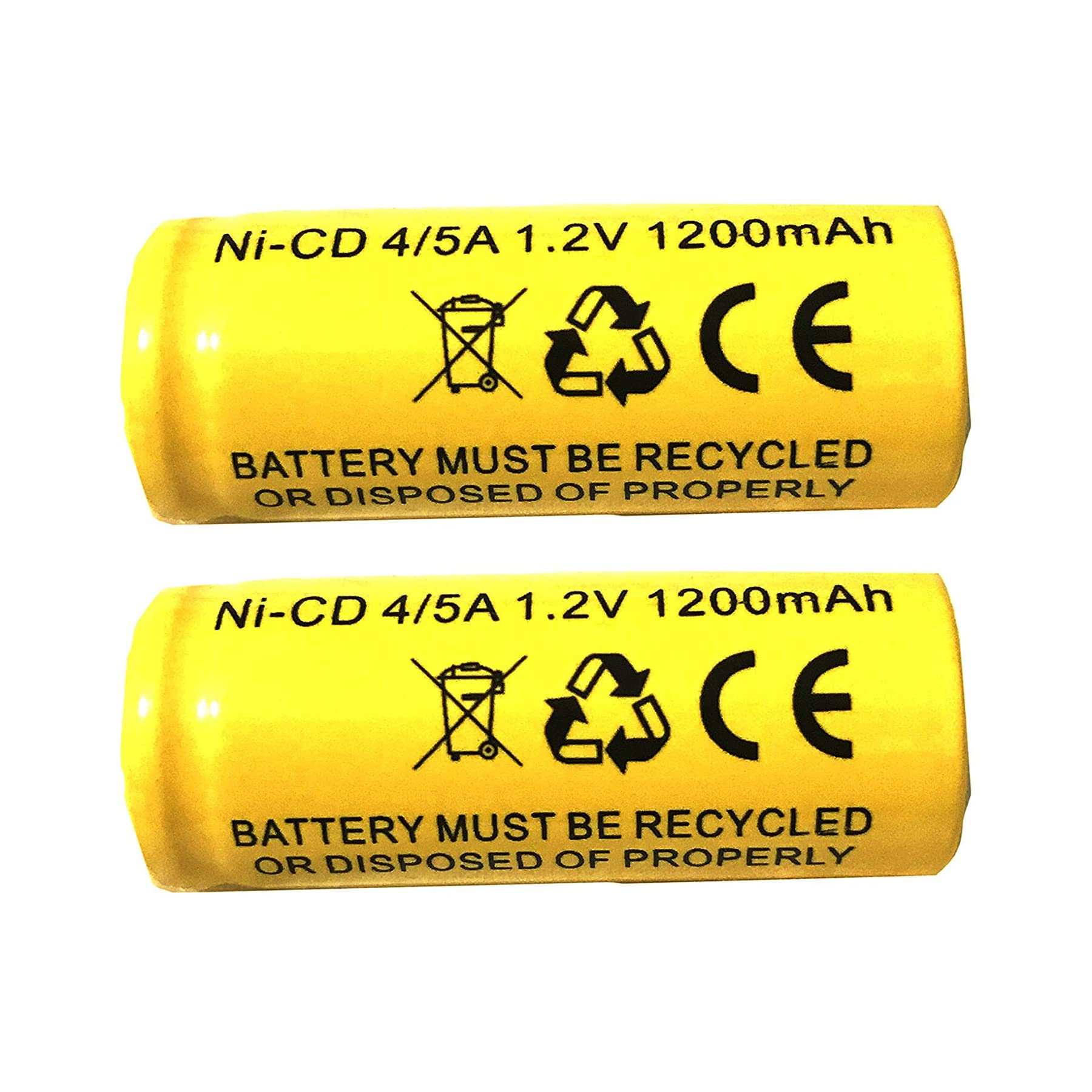 Lithonia ELB-1210N 1.2v 1200MAH NiCad Battery Exit Sign Emergency Light ELB-1201N ELB 1210 ELB 1201 ELB1210 ELB1201 ELB1210n ELB1201n ASC0086 KR-1500AUL KR1100AE KR-1200AUL Nickel Cadmium