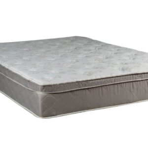 Mattress Solution 10-Inch Plush Foam Encased Hybrid Eurotop Innerspring Fully Assembled Mattress, Full XL