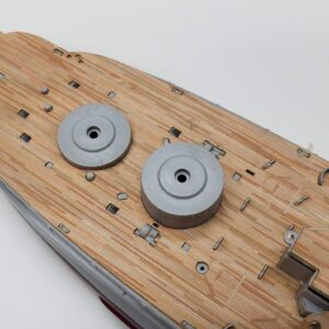 Scaledecks.com Premium Wood Deck for 1/350 USS Arizona (fits Hobby Boss and Other 1/350 Kits)