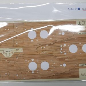 Scaledecks.com Premium Wood Deck for 1/350 USS Arizona (fits Hobby Boss and Other 1/350 Kits)