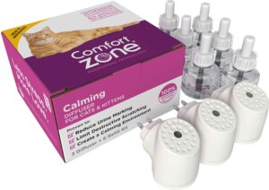 comfort zone basic calming diffuser kit for cat calming