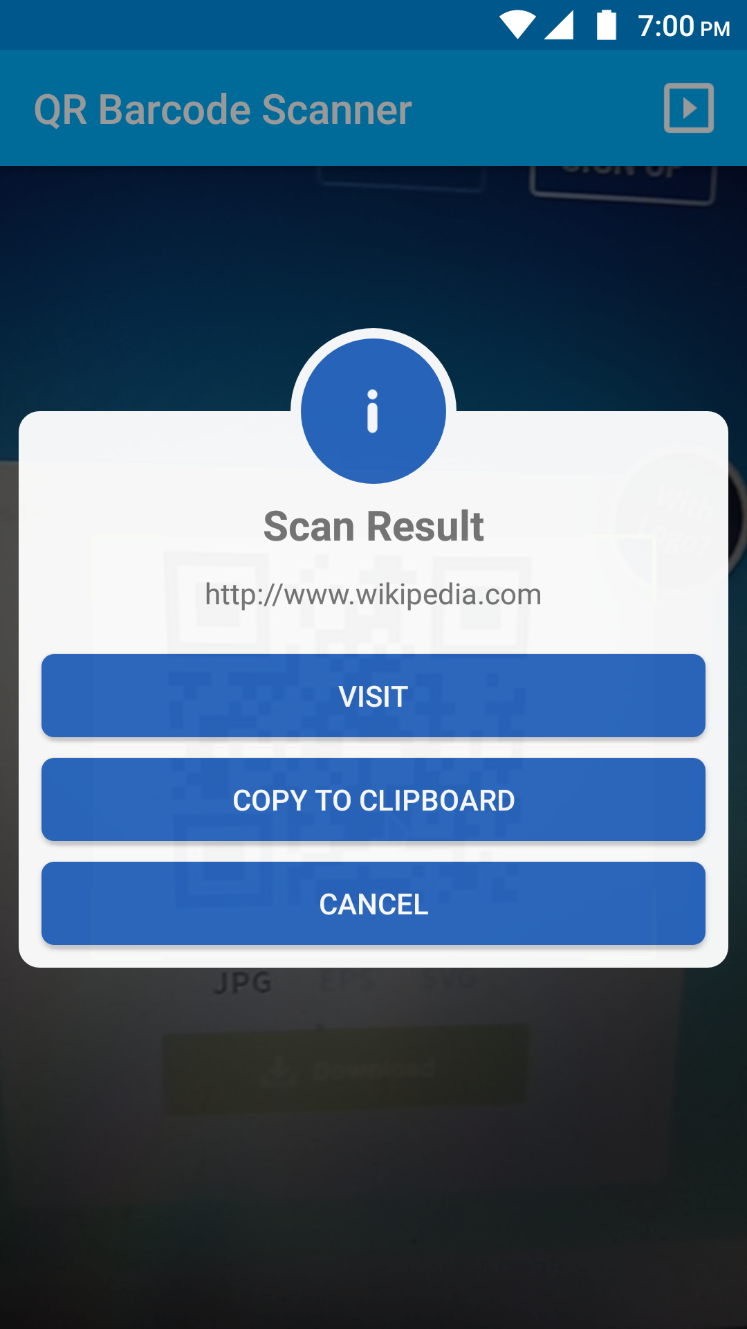 Qr Bar Code Scanner