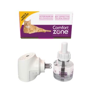 comfort zone basic calming diffuser kit for cat calming