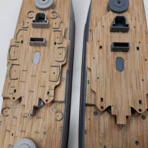 Scaledecks.com Premium Wood Deck for 1/350 USS Arizona (fits Hobby Boss and Other 1/350 Kits)