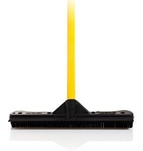 Sweepa Rubber Broom. Dutch Rubber Broom. Rubber Bristle Broom. (51" Pole w/Head-12)