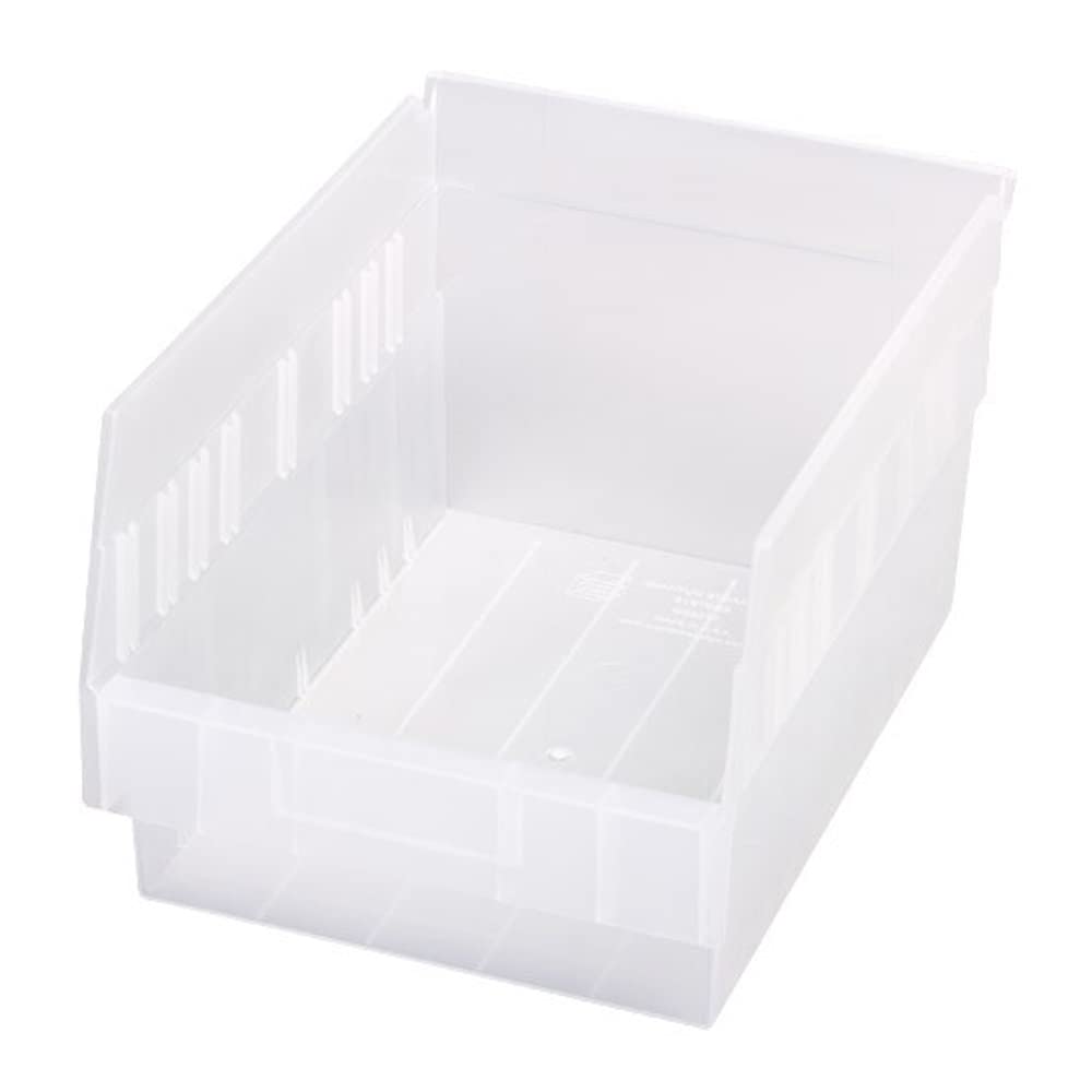 Quantum Storage Systems, QSB207CL, Shelf Bin, 11-5/8 X 8-3/8 X 6 in.