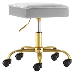 urban lifestyle velvet petal, grey stool,