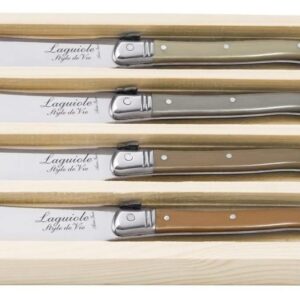 Laguiole Style de Vie Butter knives Premium Line, set of 4, treasure