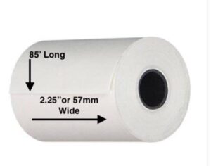 thermal paper for nidek auto refractor/auto lensometer/auto keratometer box of 10/ ****made in usa****