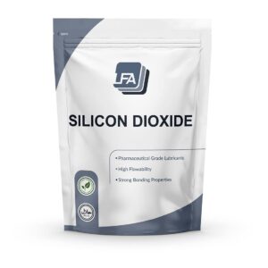 silicon dioxide - anticaking agent - 1 kg (2.2 lb) - food grade silica powder - moisture-absorbing glidant for tablet press & capsule filler pill mix