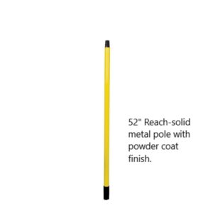 Sweepa Rubber Broom. Dutch Rubber Broom. Rubber Bristle Broom. (51" Pole w/Head-12)