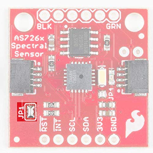 SparkFun Spectral Sensor Breakout - AS7262 Visible (Qwiic)-detects wavelengths in The Visible Range at 450, 500, 550, 570, 600 & 650nm of Light Each w/ 40nm of Full-Width Half-max Detection-2.7V-3.6V