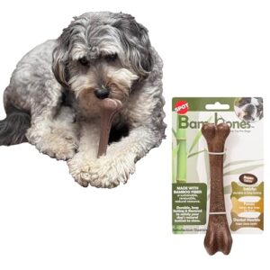 ethical pets spot 54319 bambone bone bacon pet chew toys