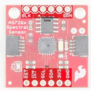 SparkFun Spectral Sensor Breakout - AS7262 Visible (Qwiic)-detects wavelengths in The Visible Range at 450, 500, 550, 570, 600 & 650nm of Light Each w/ 40nm of Full-Width Half-max Detection-2.7V-3.6V