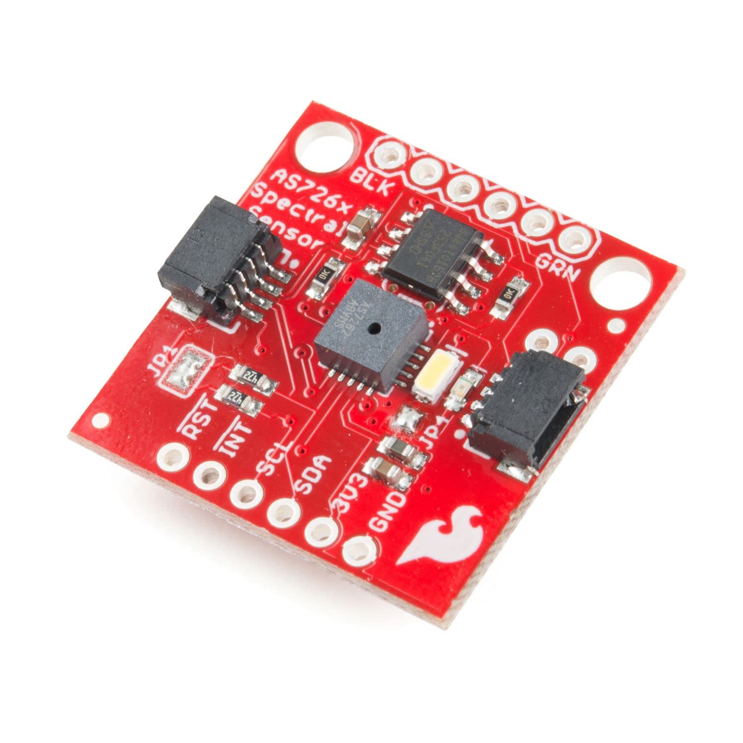 SparkFun Spectral Sensor Breakout - AS7262 Visible (Qwiic)-detects wavelengths in The Visible Range at 450, 500, 550, 570, 600 & 650nm of Light Each w/ 40nm of Full-Width Half-max Detection-2.7V-3.6V