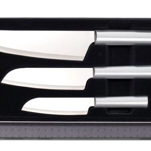 Rada Cutlery Chef Select 3-Piece Large Knife Set – Stainless Steel Culinary Knives With Aluminum Handles