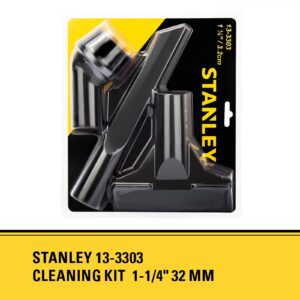 Stanley 13-3303 Cleaning Kit Fits for Wet Dry Vacuum 1-1/4" hose, 3 Pack