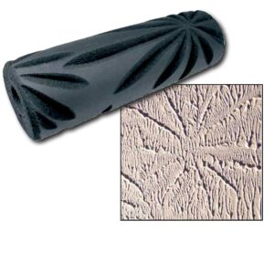 crow's foot drywall paint texture roller - apply decorative raised texture to walls and ceilings