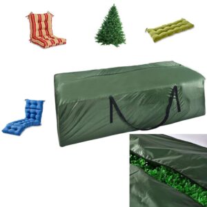 cushion storage bags - durable 210d denier outdoor cushion bags,premium zippered patio storage bags with handles