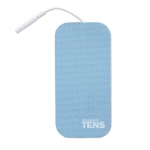 TENS Wired Electrodes Compatible with HealthMateForever, 8-2 inch x 4 inch Premium HealthMate Compatible Replacement Pads for TENS Units, Discount TENS Brand (2 inch x 4 inch 8 Pack)