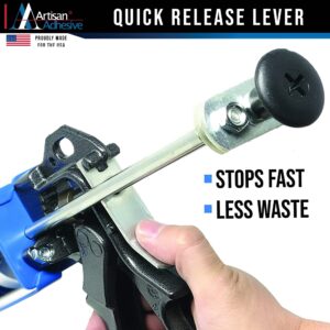 Artisan Adhesive Dispenser Gun for 250mL (8.45 oz) 2 part adhesive cartridges | 10:1 Mix Ratio