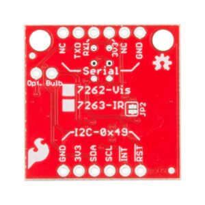 SparkFun Spectral Sensor Breakout - AS7262 Visible (Qwiic)-detects wavelengths in The Visible Range at 450, 500, 550, 570, 600 & 650nm of Light Each w/ 40nm of Full-Width Half-max Detection-2.7V-3.6V