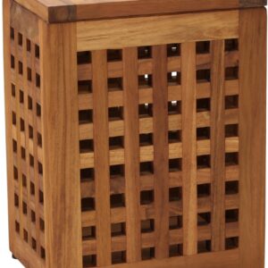 AquaTeak Grate Waste Basket