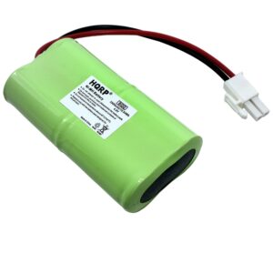 hqrp battery works with mosquito magnet mm565021 hhd10006 liberty plus, executive trap, solar pro, commander trap mmbattery mm3100 mm3300 mm3400 565-021 h-sc3000x4 s742