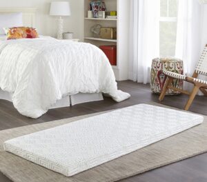 thomasville roll up mattress: roll-up guest bed/floor mat, 3" single (hdrollm)