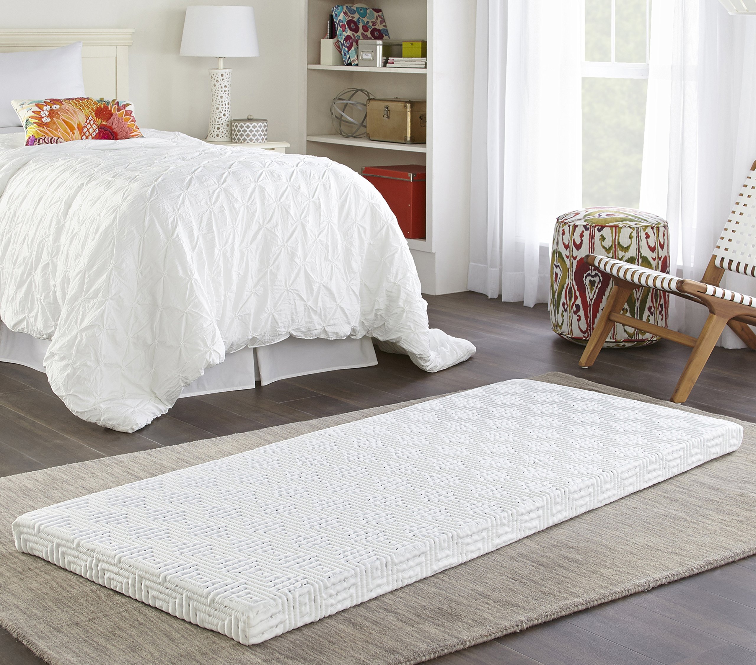 Thomasville Roll Up Mattress: Roll-Up Guest Bed/Floor Mat, 3" Single (HDROLLM)