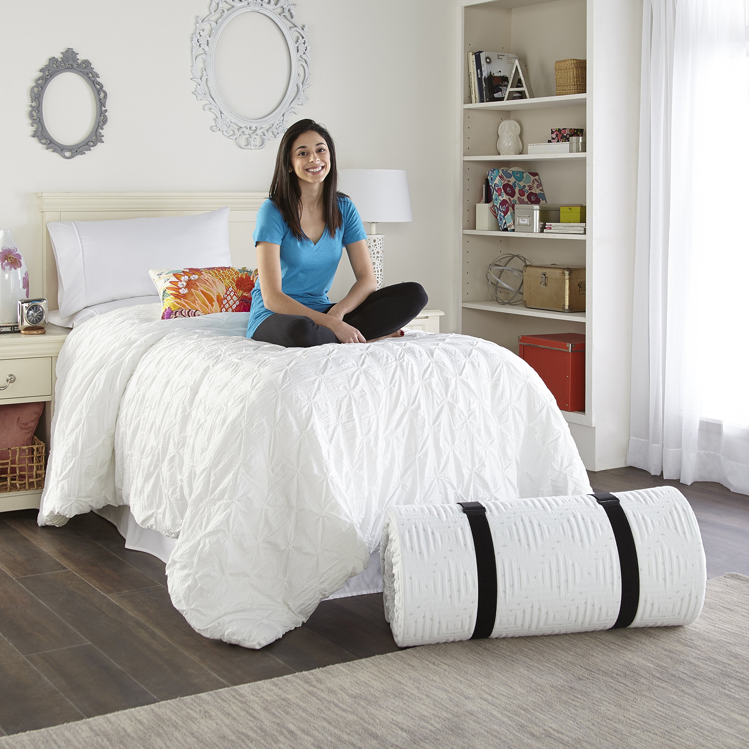 Thomasville Roll Up Mattress: Roll-Up Guest Bed/Floor Mat, 3" Single (HDROLLM)