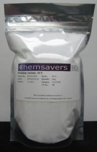 potassium acetate, acs, 99+%, 500g