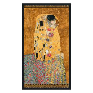 gustav klimt the kiss 24 inch panel