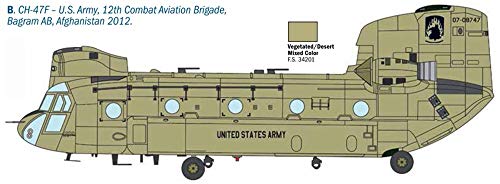 Italeri 2779 Chinook HC.1/Ch-47D, 1: 48