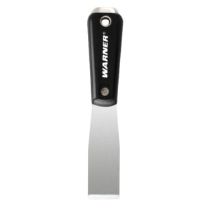 warner 1-1/4" stiff scraper w/hammer cap, carbon steel, painter's series, 11022