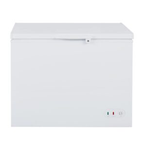 Maxx Cold 40.6" Commercial Chest Freezer with 9.6 Cu. Ft. Capacity, Durable White Steel, Locking Lid, and -11.2°F to -1°F Storage Range for Frozen Foods, Ice Cream, and More (MXSH9.6SHC)