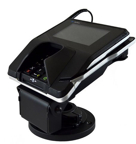 ENS Contour Stand, Swivel Stand for The MX915 and MX925 EMV Credit Card Machine(367-3213) and Genesis Glue Pad System (367-0683)