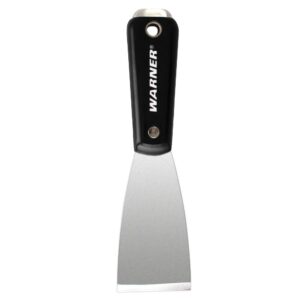 warner 2" stiff scraper w/hammer cap, carbon steel, painter's series, 10997