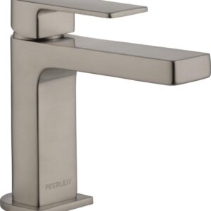 Peerless P1519LF-BN-M Xander Single Handle Bathroom with Metal Pop-up Drain, Brushed Nickel