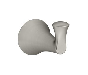 (1) kohler lilyfield brushed nickel robe/towel hook r23535-bn