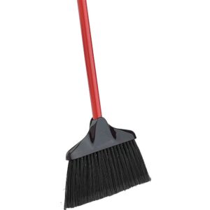 libman 00915 lobby broom, steel handle, 6 pack